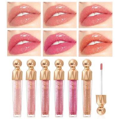 Shimmer Mirror Lip Gloss 细闪水光唇釉｜易上色保湿 持色嘟嘟唇