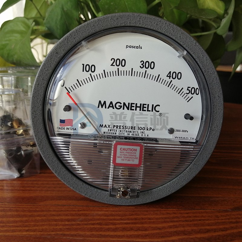 压差表过滤网500pa风压表管道750pa压差计MAGNEHELIC美国原装正品