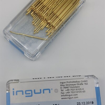 进口100mil GKS100289050A2000 A3000 三尖头英钢测试探针 ingun