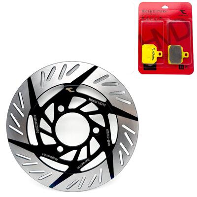 Hmd黑色名称单静音板+陶瓷静音皮革套餐，Maverick 9号制动板，刹