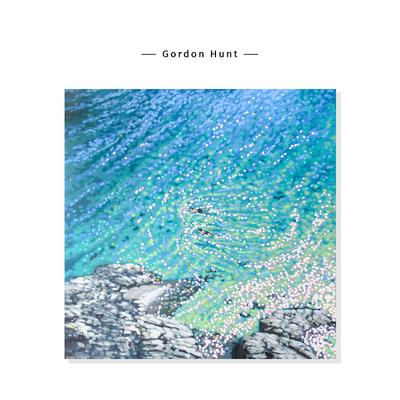 【Gordon Hunt】海洋风景插画蓝色系治愈游泳复刻艺术装饰挂画芯