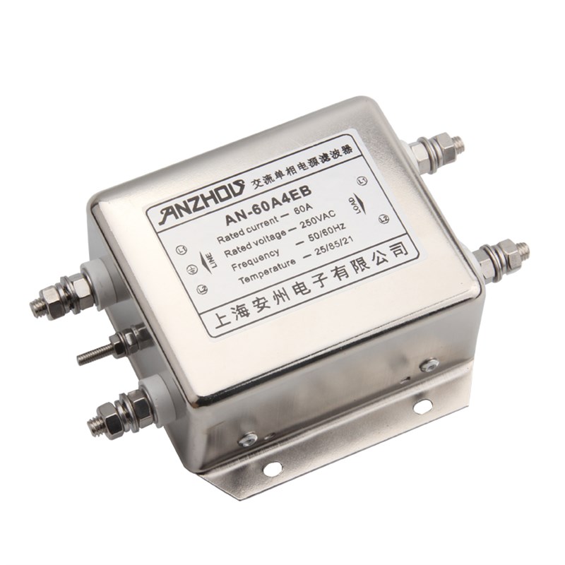 AN-50A4EB 50A 250V EMI交流电源滤波器 噪音滤波器 频率元件