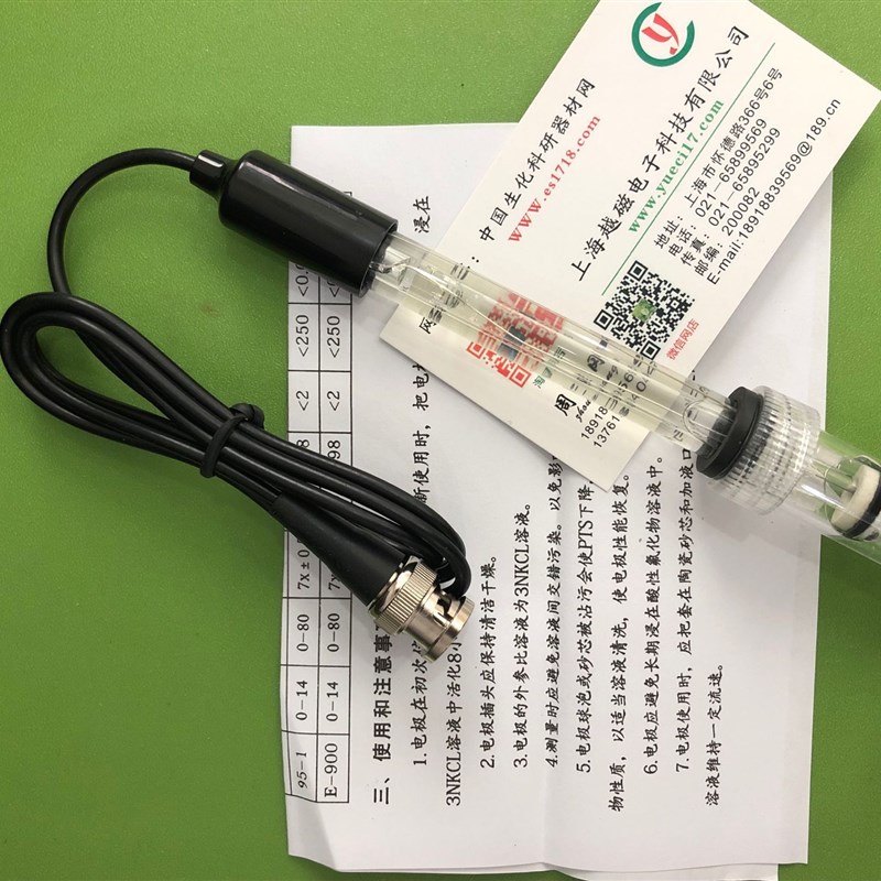 6503型玻璃PH复合电极/耐强酸强碱PH电极玻璃复合电极
