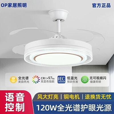 【免费安装】隐形风扇灯官方正品