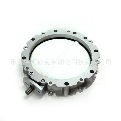 双法兰水泥阀V2F300N筒仓尘放料粉体蝶阀S粉蝶阀S下MAGA-102料蝶