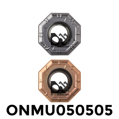 8角铣刀片45度SOF面铣刀盘ONMU050505-HT-NT LF6018
