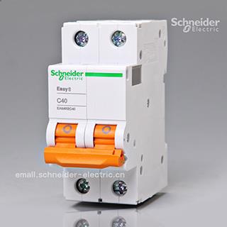 施耐德空气开关 施耐德断路器双极空开2PC40A EA9AN2C40