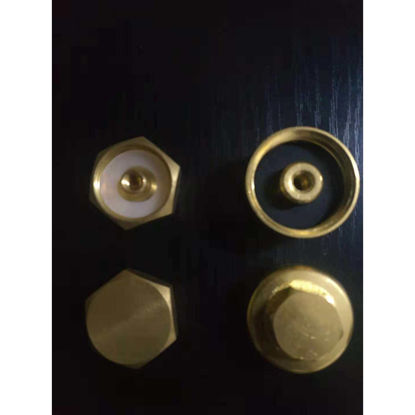 适用于5分 8分电热水器排污口螺帽镁棒 特殊尺寸排污口螺帽 全铜