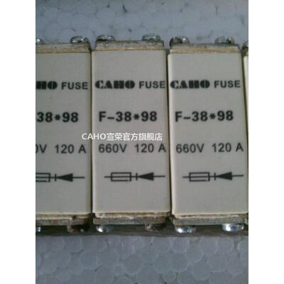供应台湾宣荣 CAHO FUSE F-38*98 660V120A 熔断器