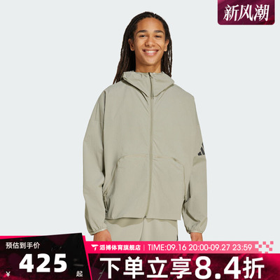 adidas阿迪达斯男子M MYSHELTER WND运动健身夹克外套JW3631