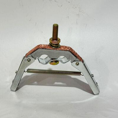 电机碳刷12.5*20*32M5孔 J164高含铜电刷人字铁刷架M8接头