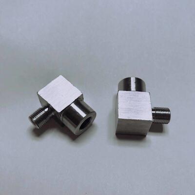 内螺纹G1G1/ 高压不锈钢内外丝角弯头 8内螺纹G直1/8纹 外螺G1/8