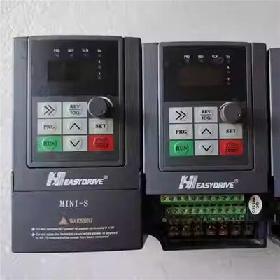 易驱变频器MINI-S-2S0007M 12a/ 220V 0.75KW 功能完好实物拍摄