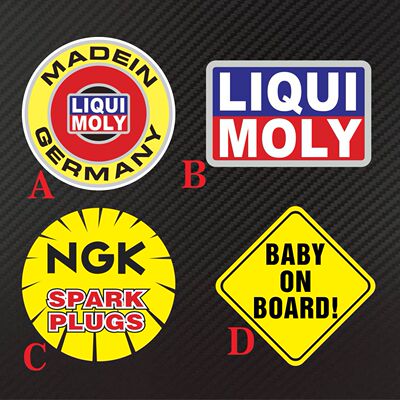 改装贴纸德国力魔机油logo