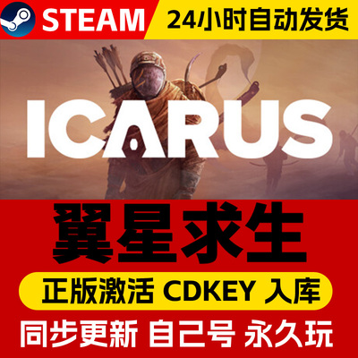 正版Steam翼星求生激活码CDKEY全DLC中文PC全球区国区 Icarus