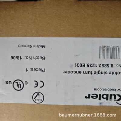 库伯勒轴套型编码器8.5020.2941.4096大孔径编码器