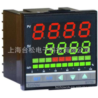 teshow台松温控表温控器MY706液晶智能多功能温度控制器温控仪