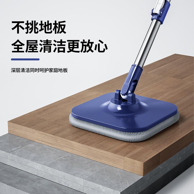 旋转拖把套装家用厨房卫生间地板跨境净污分离拖把带水桶清洁工具