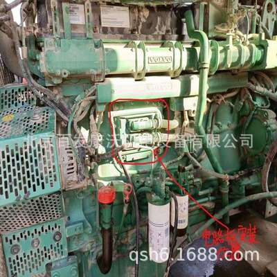 沃尔沃遍达发电机组配件 TWD1643GE 机滤柴滤油水滤芯喷油嘴总成