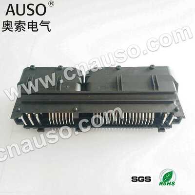 121针TE AMP ECU连接器1241434-1电脑控制系统改装铝壳PCB针座