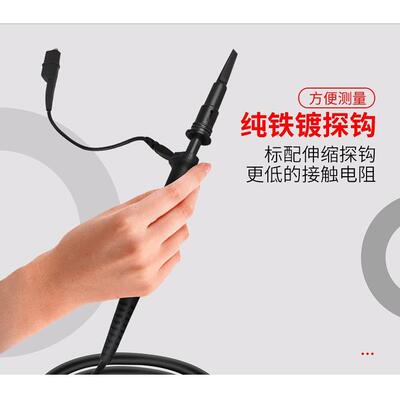 汉泰T3100示波器通用无源探头120MHZ接口BNC×100高压测量2500V