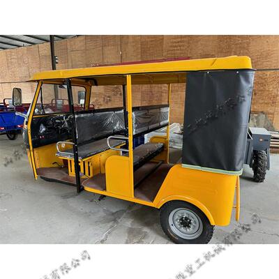 tuk-tuk 电动型载客嘟嘟车 出口常用款三轮式观光车 六座载客车