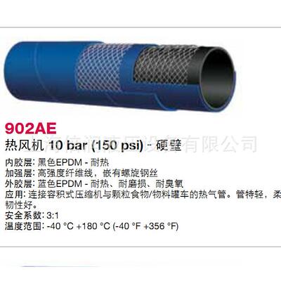 倍润阿法格玛ALFAGOMMA工业管热风机10BAR纤维编织902AE