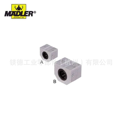 Maedler 不锈钢带一个直线轴承的ISO系列1直线轴承单元KG-1