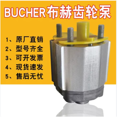 原装 BUCHER 布赫双联齿轮泵DVPB-1-16-10-S-1 小型液压站
