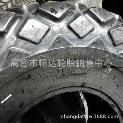 销售 23.1-26 菱形花纹 压路机轮胎 E-7