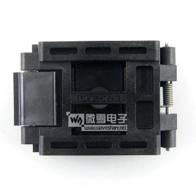 QFP128 PQFP128 TQFP128 IC进行烧写 测试 引脚间距0.5mm 测试座
