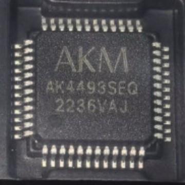 AK4493SEQ/AK4493SEQ-L/LQFP48/2通道/123db/音频DAC芯片/可直拍