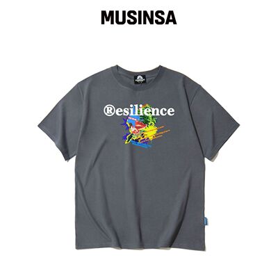 TRIPSHION RESILIENCE GRAPHIC T恤 - 灰色 MUSI韩国官网直邮进口