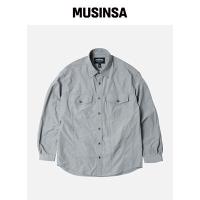 FRIZMWORKS CP TYPE3 夹克衬衫 _ 灰色 MUSINSA韩国官网直邮进口