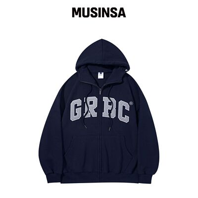 GHOST REPUBLIC GRBC 大号拼接宽松连帽外套 GHZ韩国官网直邮进口