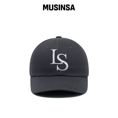 LUOESPAC 首字母LOGO棒球帽（炭灰色） MUSINSA韩国官网直邮进口
