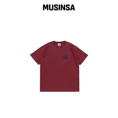 NET SOCIAL CLUB VIVID SMALL LOGO TEE (BURGUN韩国官网直邮进口