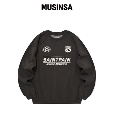 SAINTPAIN SP Garment Dyeing League Crewneck-韩国官网直邮进口