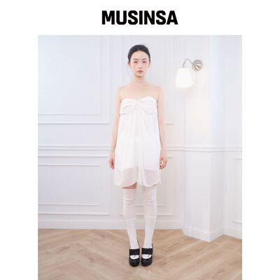 BELLIALEU LOLA MINI DRESS 白色 MUSINSA韩国官网直邮进口