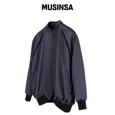 DGNAK 缎面蓬松拉格朗夹克（婴儿蓝）韩国官网直邮进口MUSINSA