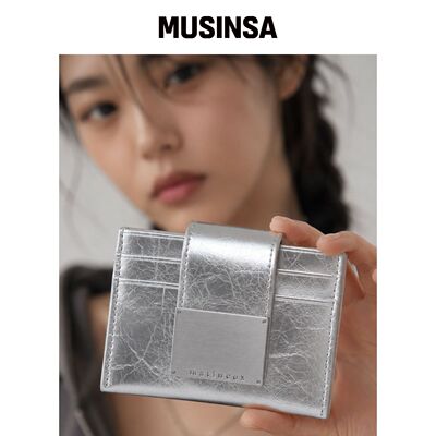 MATINCOX Monor 银色卡包 MUSINSA韩国官网直邮进口