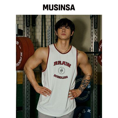 JELEVE RRAW logo 无袖上衣 MUSINSA韩国官网直邮进口