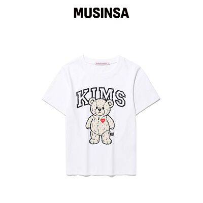 KIMS FRESH COTTON MARKET GUPPY LITTLE BEAR T韩国官网直邮进口