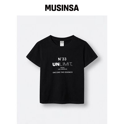 UNLIMIT N33 TEE (U26BTTS25W) MUSINSA韩国直邮官方正品