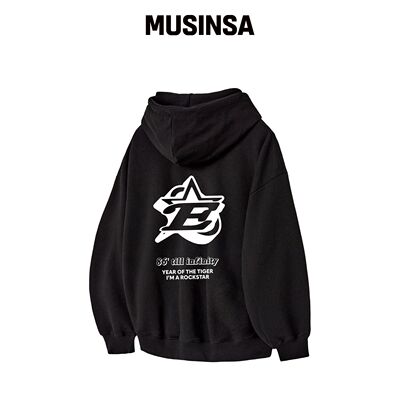 ELIMENO EL ROCKSTAR 背带裤 T恤 黑色 MUSINSA韩国直邮官方正品
