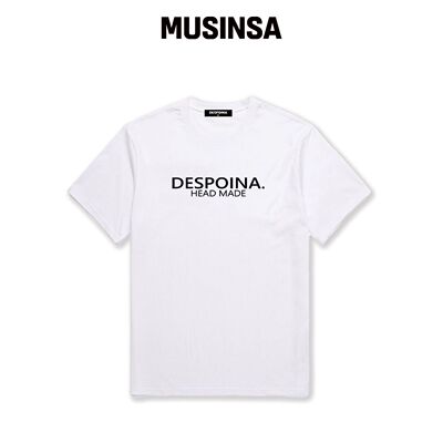 OUSE 原版LOGO短袖T恤 (DS018) 白色 MUSINSA韩国官网直邮进口