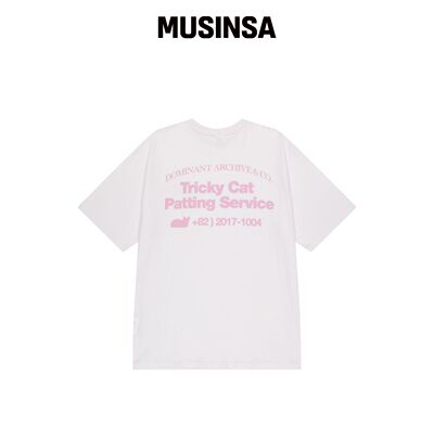 DOMINANT TRICKY CAT PATTING SERVIE T-SHIRTS 韩国官网直邮进口