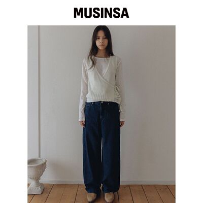 ANDNEEDS 遗产宽松牛仔裤（蓝色） MUSINSA韩国官网直邮进口