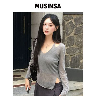 COSTUMEOCLOCK WOMAN 亚麻吊带针织套装MUSINSA韩国官网直邮进口