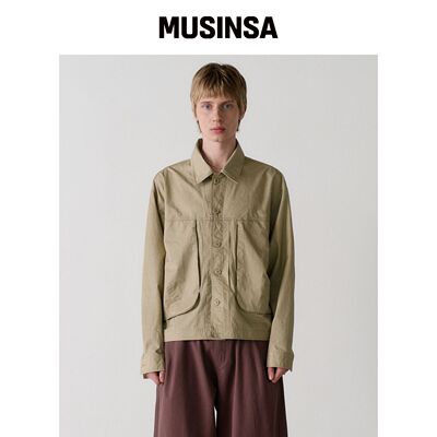NOUN 早秋水洗夹克百搭外套休闲新款潮流MUSINSA韩国官网直邮进口